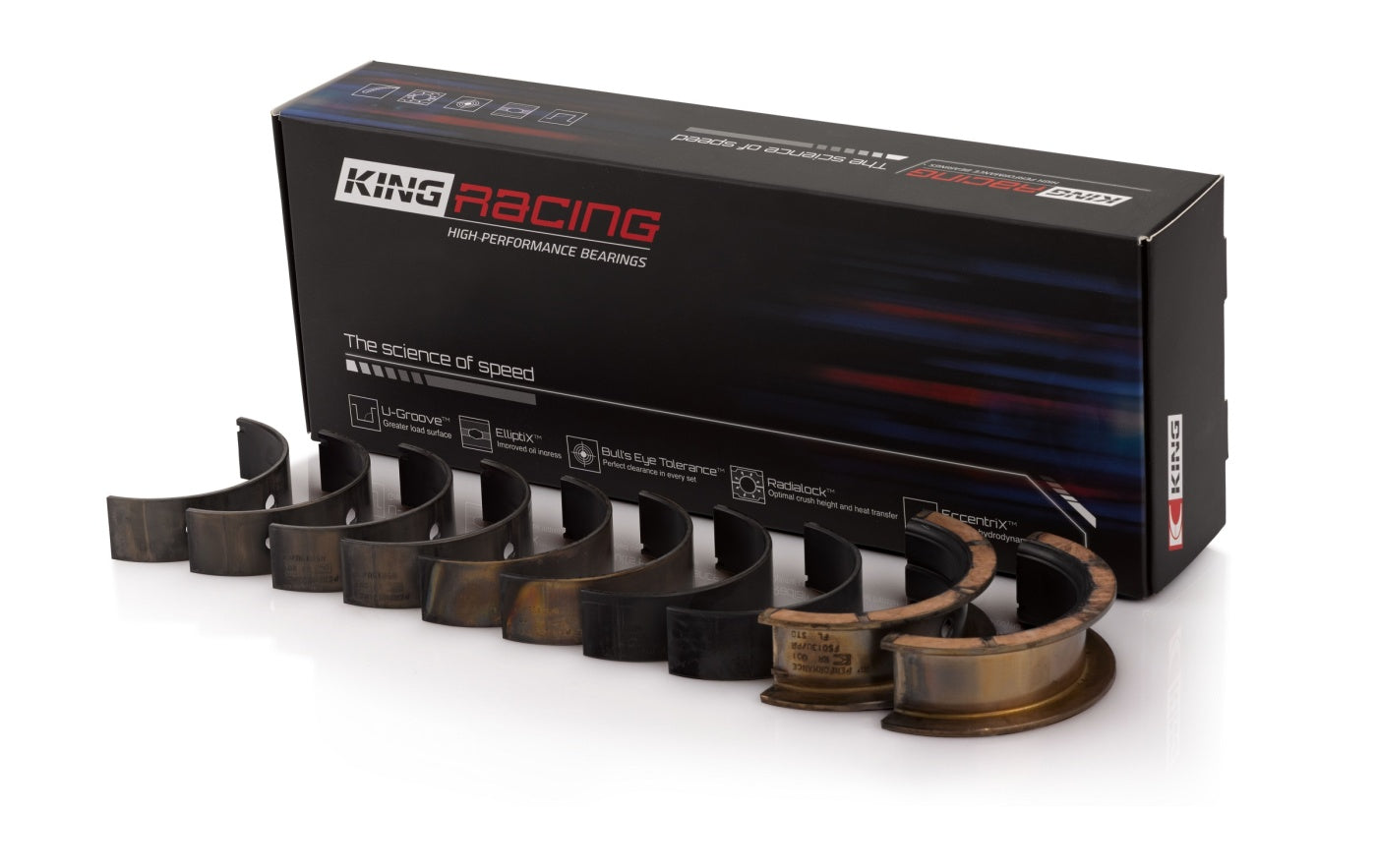 King MB5013XP XP Series Main Bearings for GM Gen III IV LS & Gen V LT