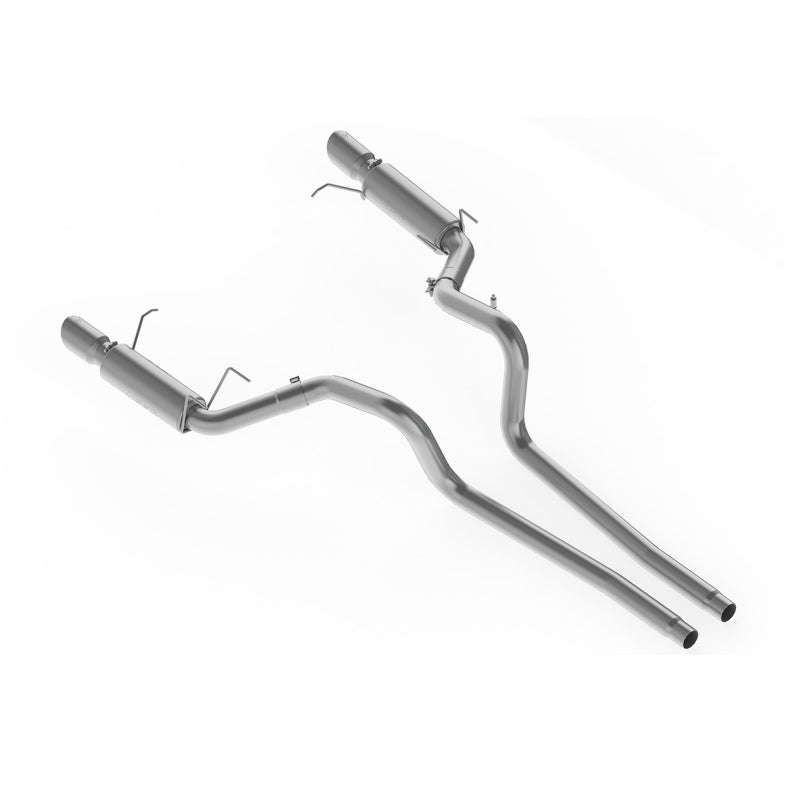 MBRP 11-14 Ford Mustang GT 5.0L Dual Split Rear Race Version AL 3in Ca