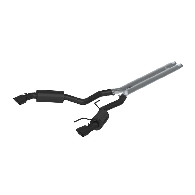 MBRP 2015 Ford Mustang GT 5.0 3in Cat Back Dual Split Rear Street Vers
