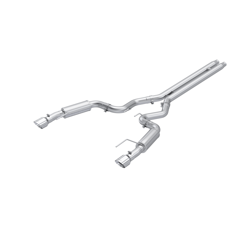 MBRP 2024 Ford Mustang GT S650, 5.0L 3in Dual Split Rear Aluminized St