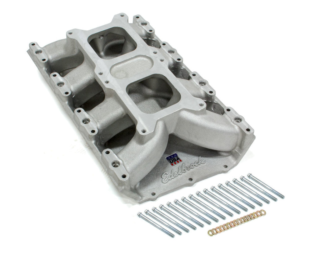 Edelbrock 75245 Dual-Quad Intake Manifold for Mopar Hemi Gen II EFI ...